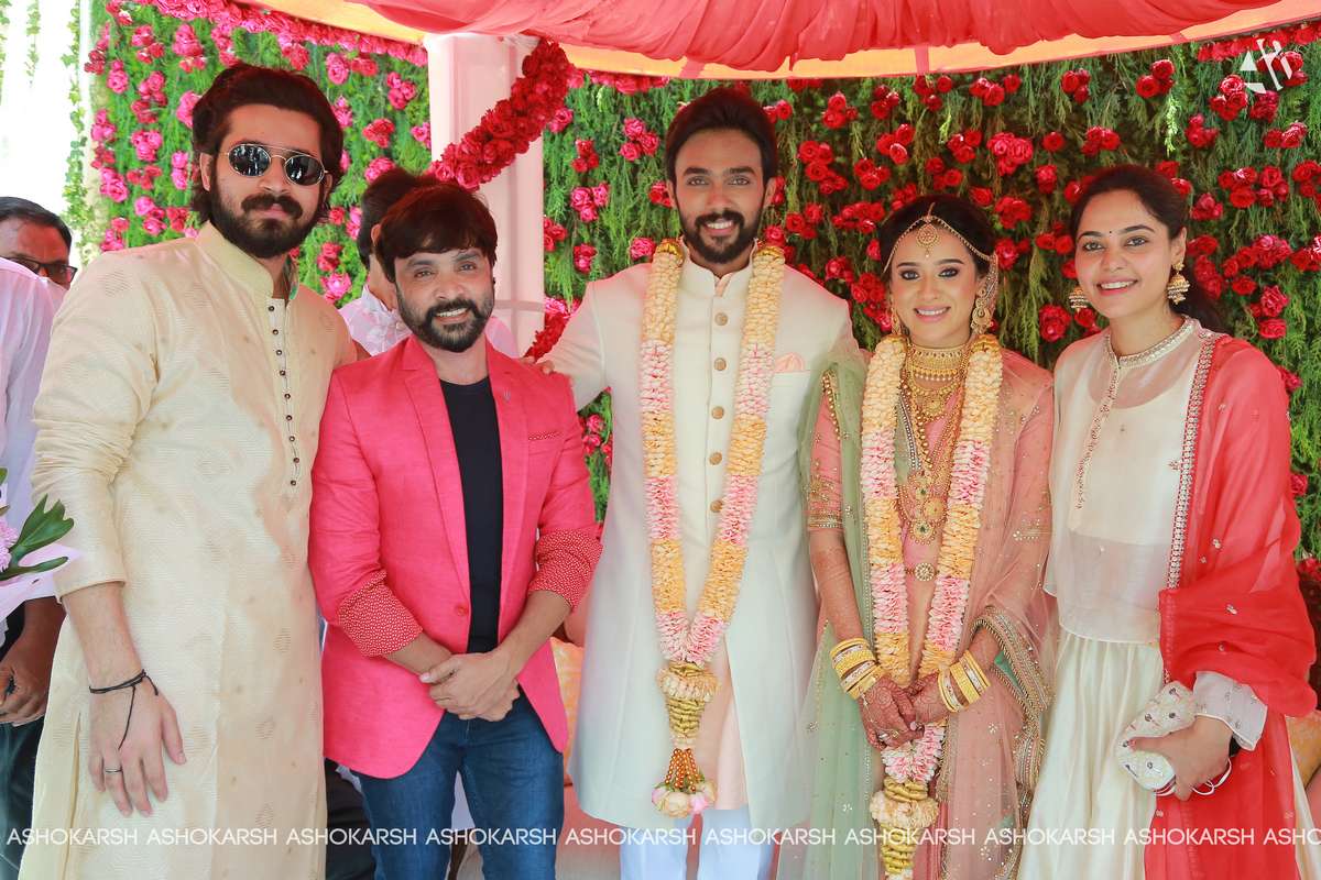 Actor Big Boss Arav – Actress Raahei Marriage Photos – Chennaionline