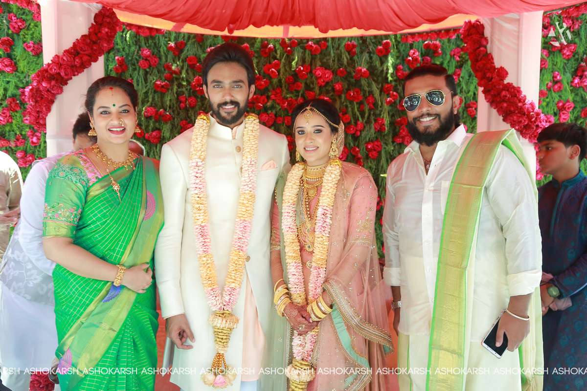 Actor Big Boss Arav – Actress Raahei Marriage Photos – Chennaionline
