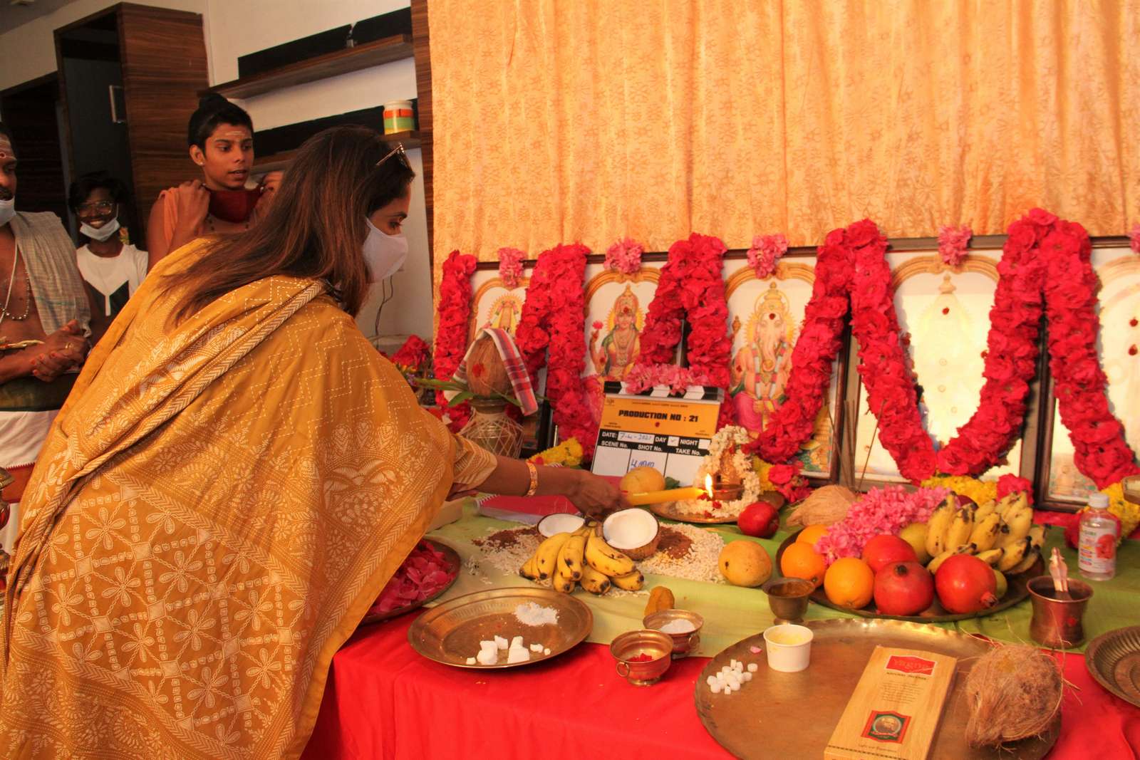 Sathish and Pavithra Lakshmi New Movie Pooja Stills – Chennaionline