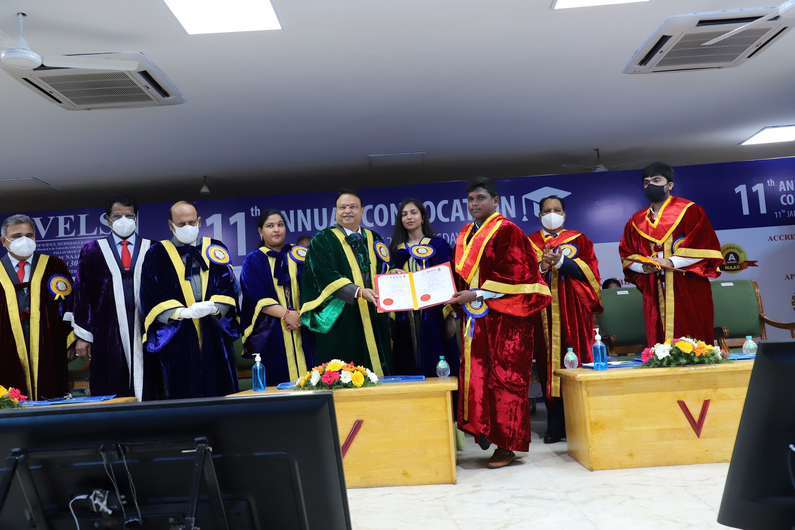 Vels Institute of Technology has honoured Doctorate to Actor ...