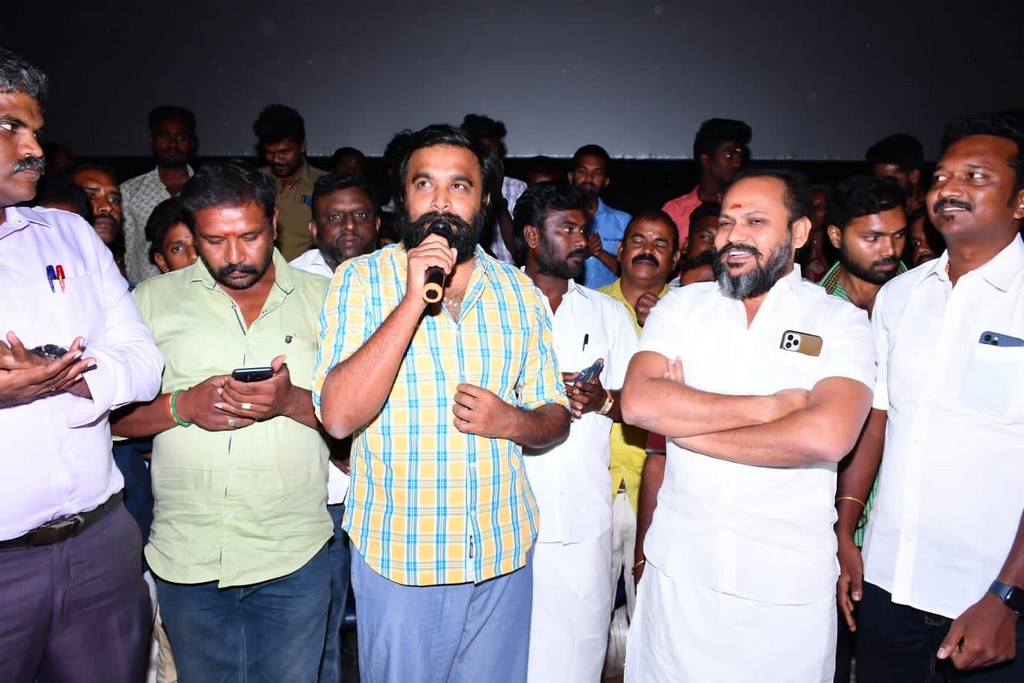 Actor Durai Sudhakar and Actor Sasikumar Watch ‘Ayothi’ Movie in ...