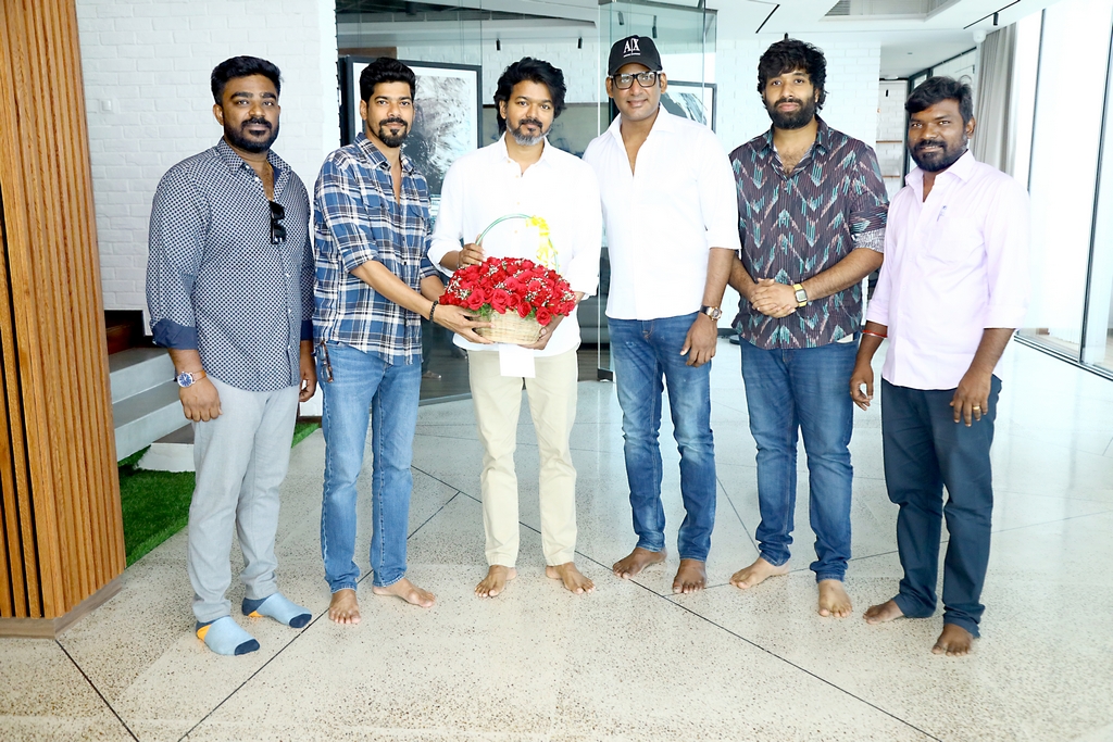 Actor Vishal Meet Actor Vijay Stills – Chennaionline