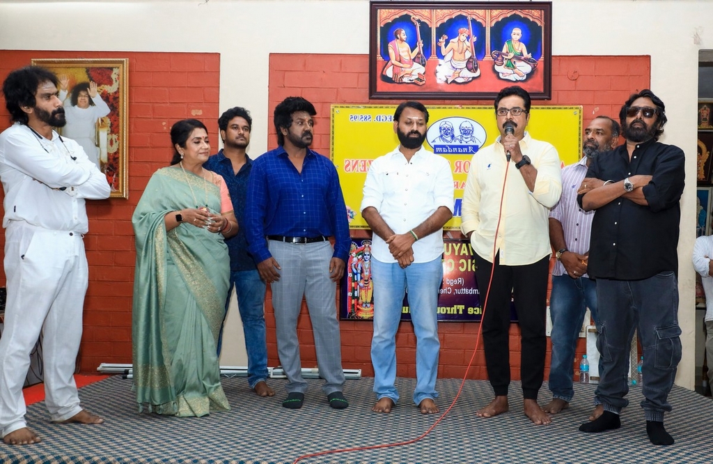 Rudhran Movie Success Celebration in Old Age Home Stills – Chennaionline