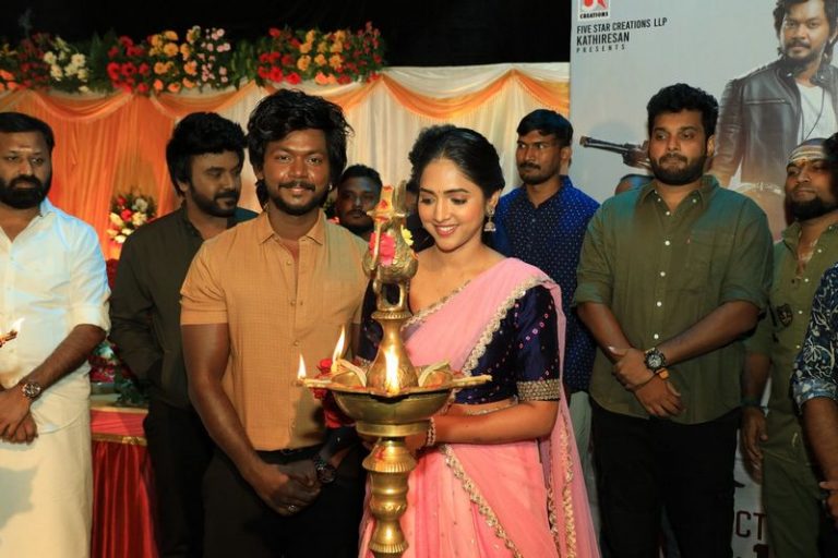 Raghava Lawrence and his brother Elviin’s New Movie Pooja Stills ...