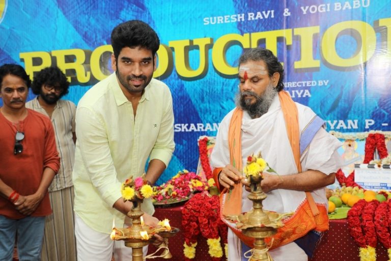 Actor Suresh Ravi’s New Movie Pooja Stills – Chennaionline