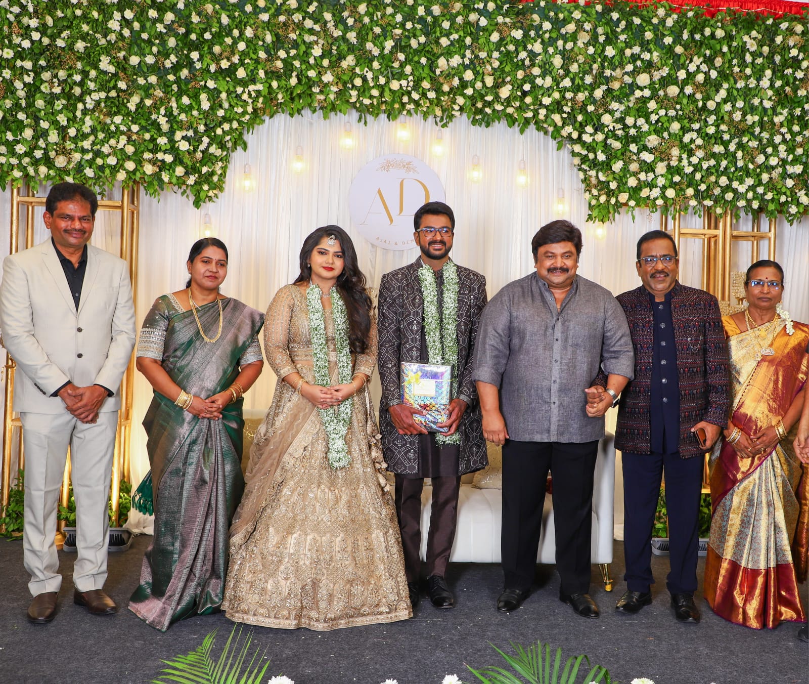 Actor Charle Son Ajai Thangaswami – Permiciya Demi Wedding Reception ...