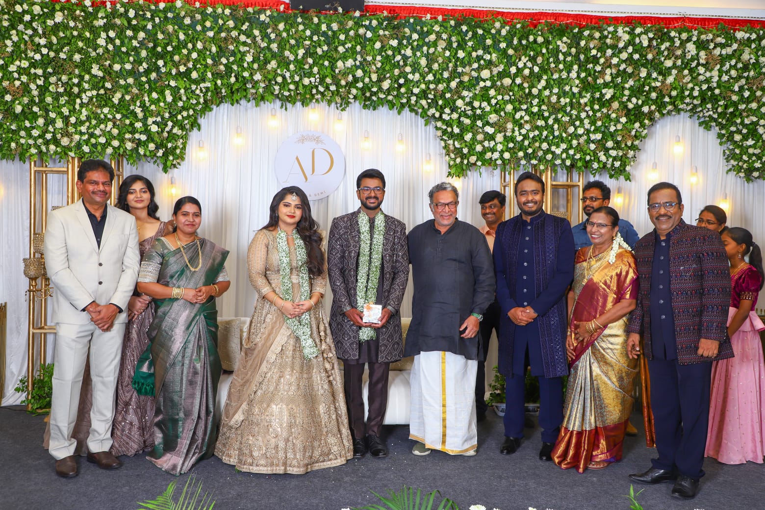 Actor Charle Son Ajai Thangaswami – Permiciya Demi Wedding Reception ...