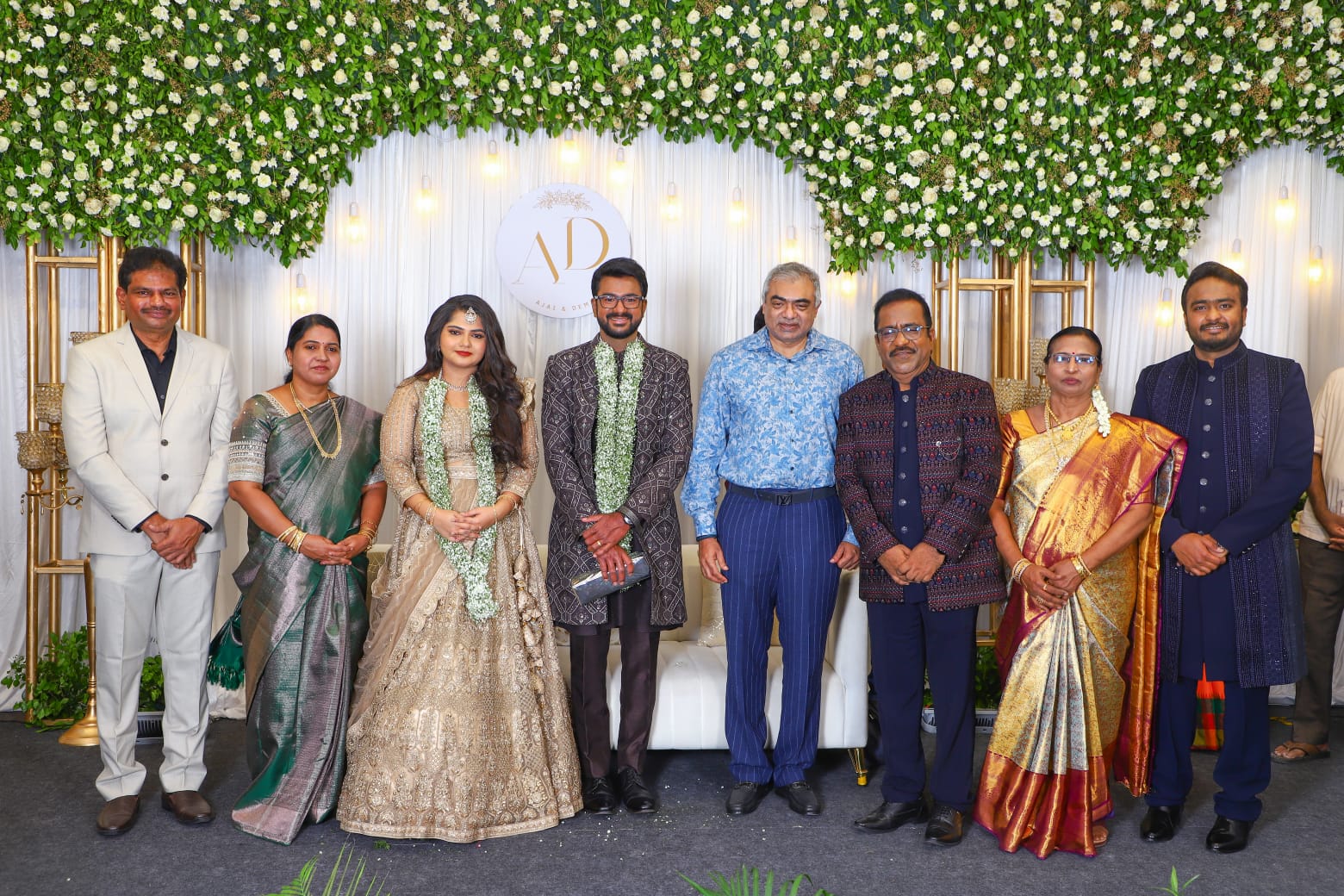Actor Charle Son Ajai Thangaswami – Permiciya Demi Wedding Reception ...