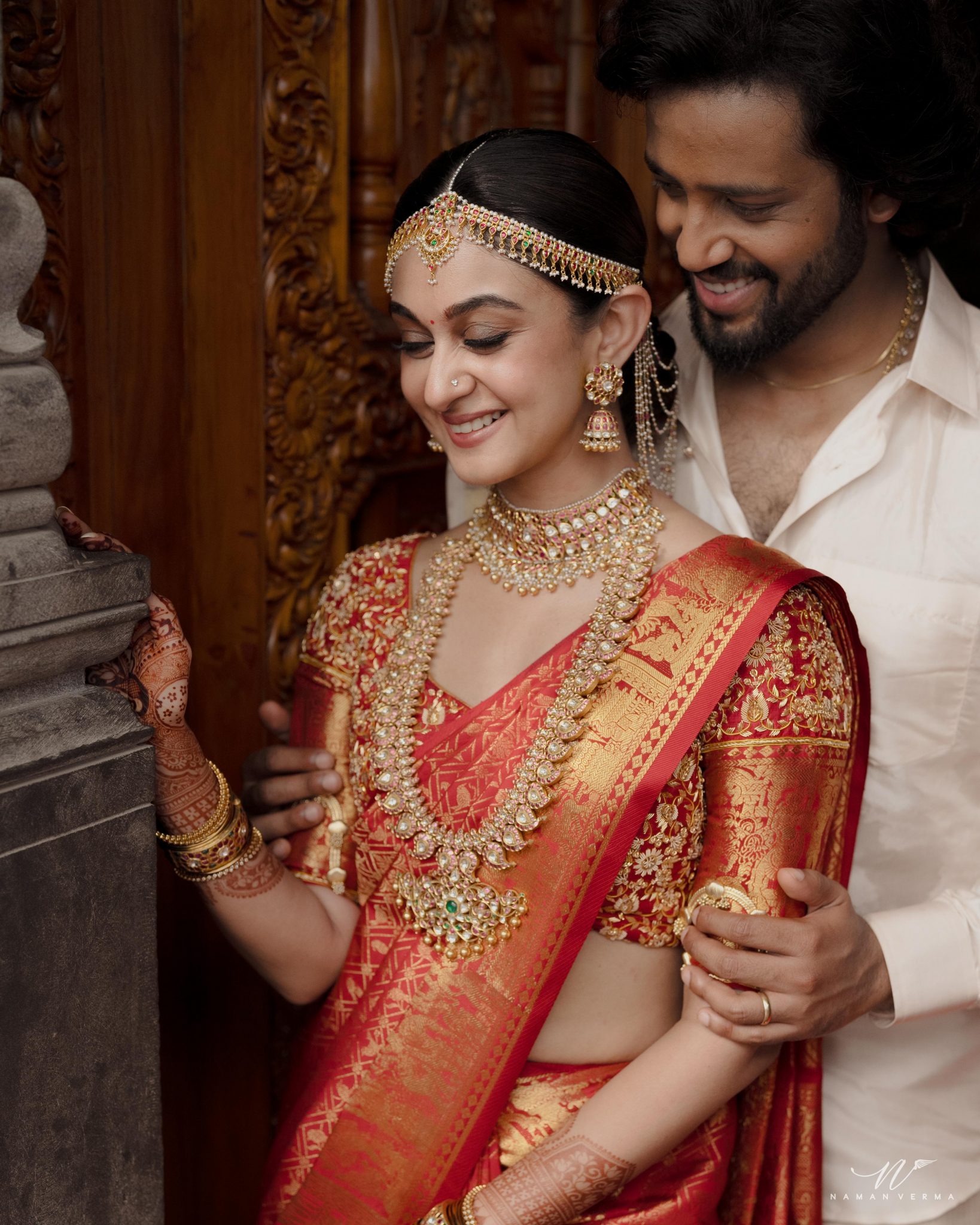 Actor Umapathy Ramaiah and Actress Aishwarya Arjun Marriage Stills ...