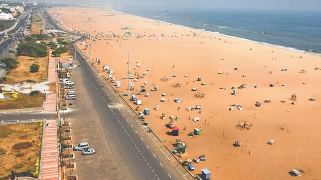Police Tighten Security Around Marina Beach – Chennaionline